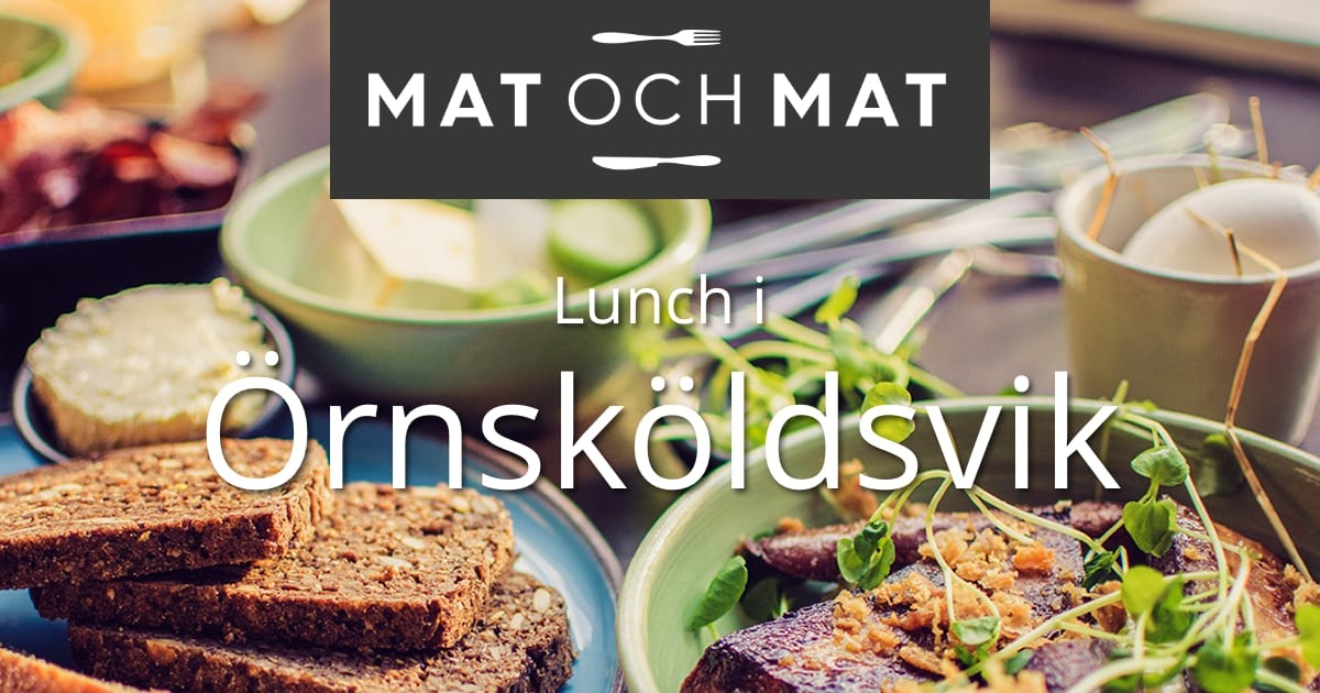 Dagens lunch i Örnsköldsvik | Mat och Mat